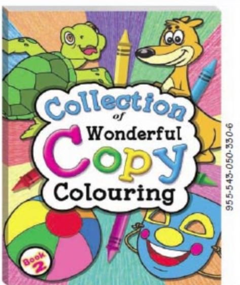 COLLECTION OF WONDERFUL COPY COLOURING BOOK-2 - Paramount Books