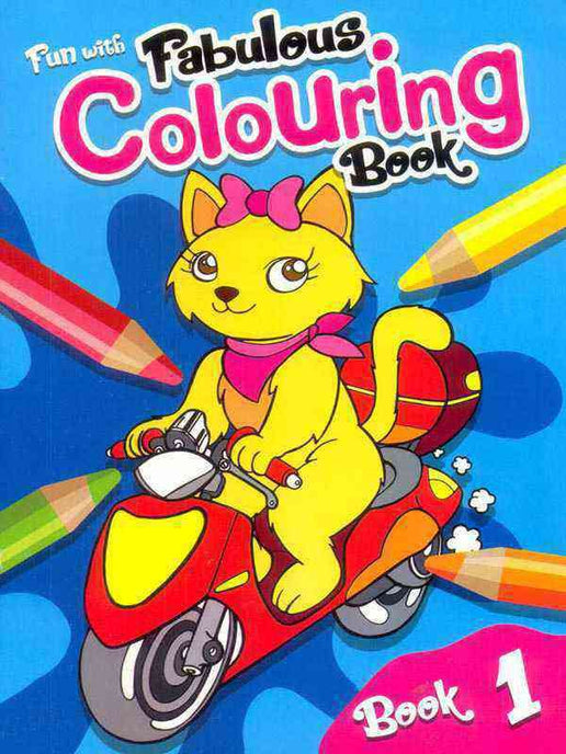 FUN WITH FABULOUS COLOURING BOOK-1