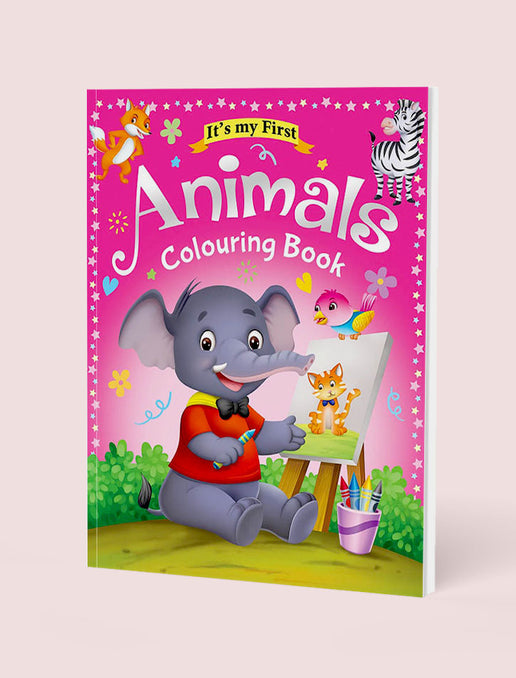 IT'S MY FIRST ANIMAL COLOURING BOOK - Paramount Books