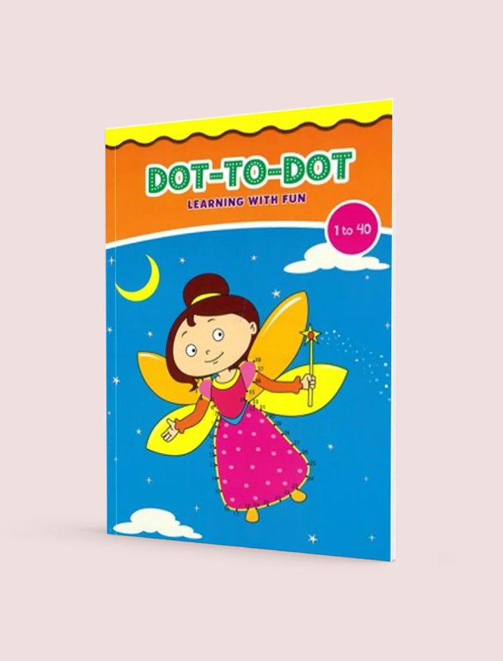 DOT TO DOT LEARNING WITH FUN 1 TO 40 - Paramount Books