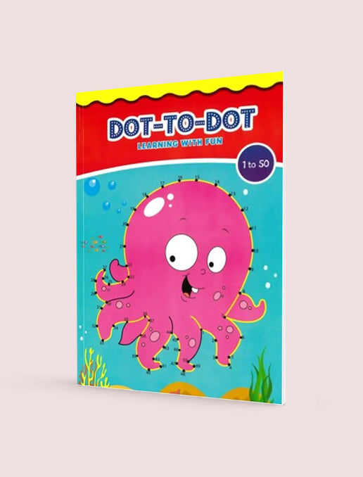 DOT TO DOT LEARNING WITH FUN 1 TO 50 - Paramount Books