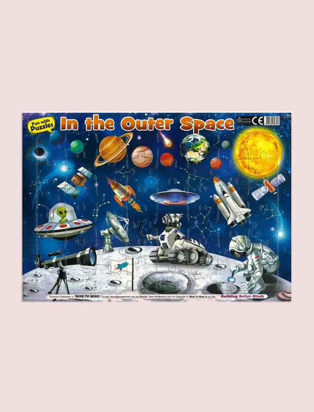 IN THE OUTER SPACE FUN WITH PUZZLES - Paramount Books