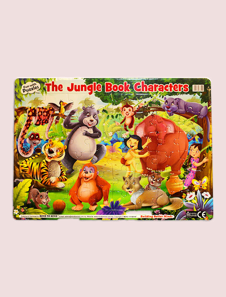 FUN WITH PUZZLES: THE JUNGLE BOOK CHARACTER - Paramount Books