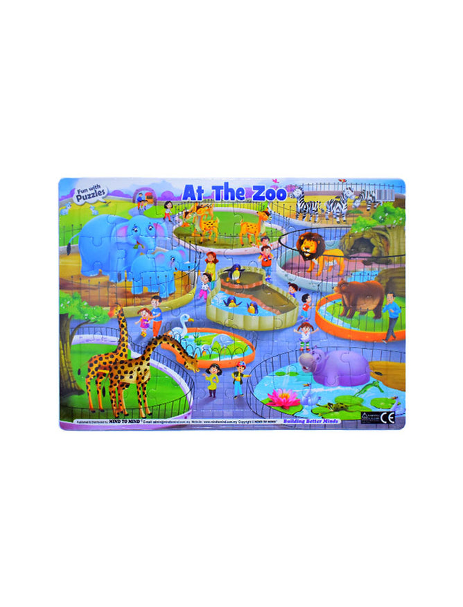 FUN WITH PUZZLES: AT THE ZOO
