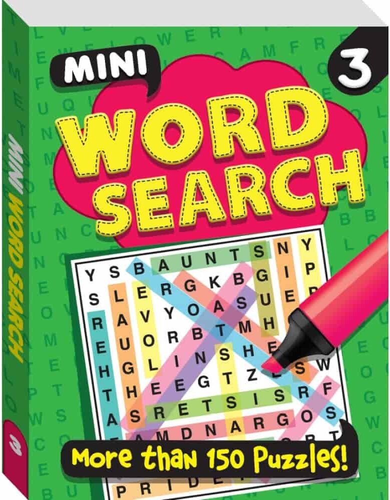 MINI WORD SEARCH BOOK 3 - Paramount Books