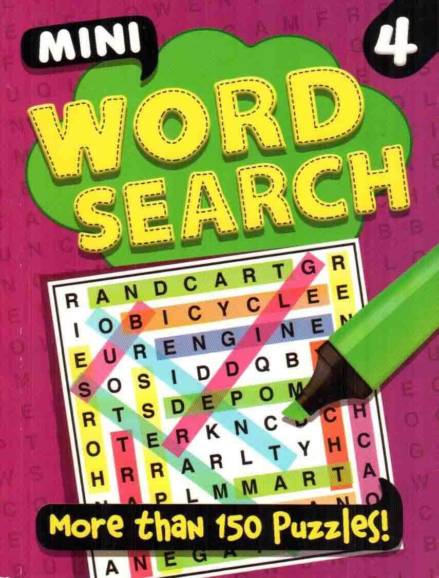 MINI WORD SEARCH BOOK 4 - Paramount Books