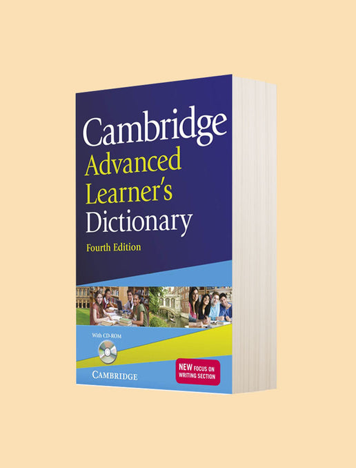 CAMBRIDGE ADVANCED LEARNER'S DICTIONARY, 4e WITH CD ROM - Paramount Books