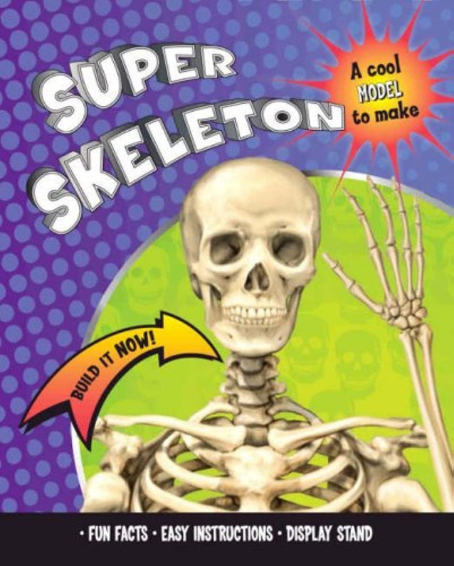 SUPER SKELETON: A COOL MODEL TO MAKE - Paramount Books