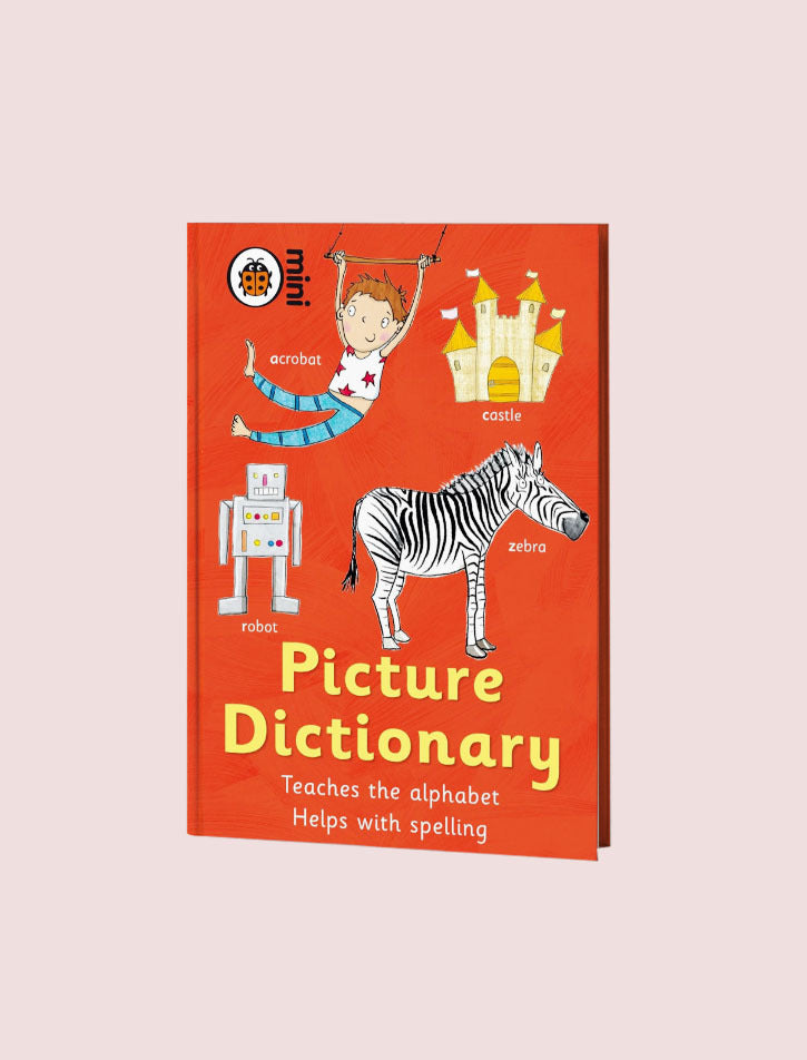 MINI PICTURE DICTIONARY: TEACHES THE ALPHABET HELPS WITH SPELLING ...