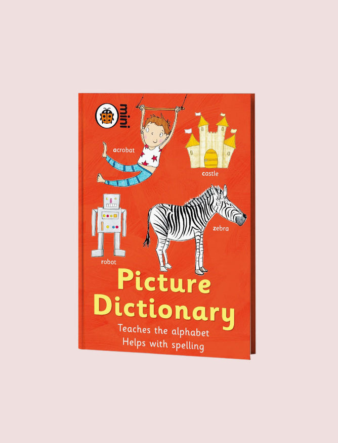 MINI PICTURE DICTIONARY: TEACHES THE ALPHABET HELPS WITH SPELLING ...
