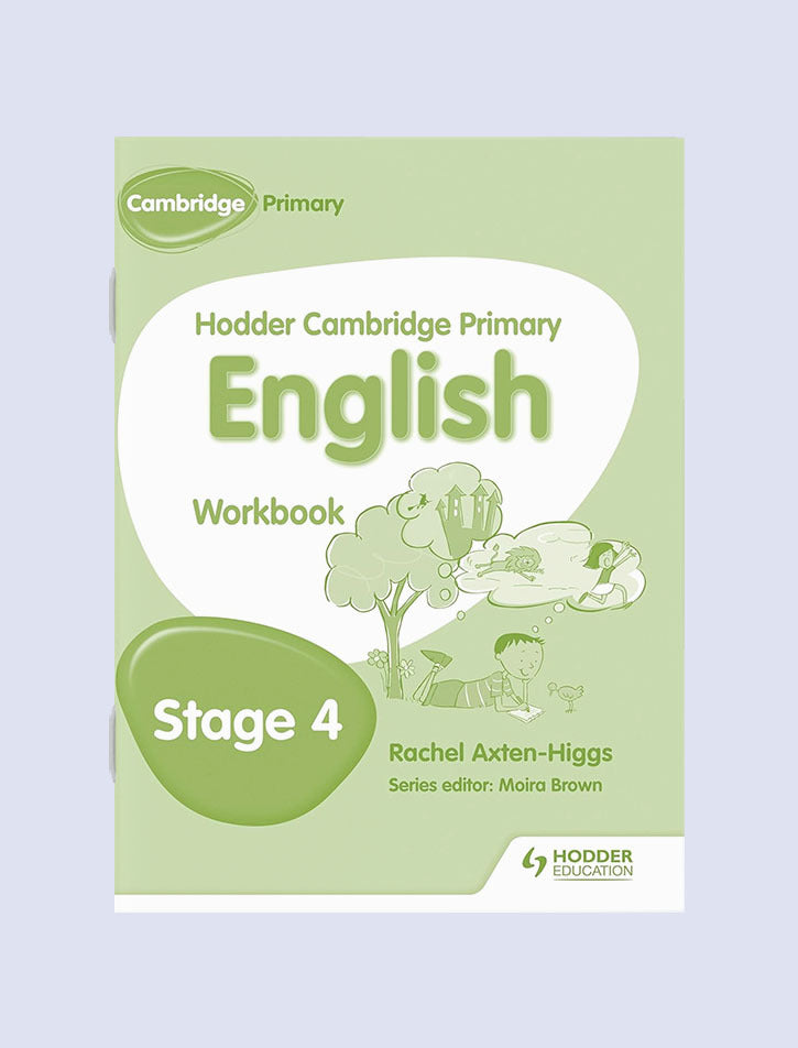 HODDER CAMBRIDGE PRIMARY ENGLISH: STAGE 4 WORK BOOK