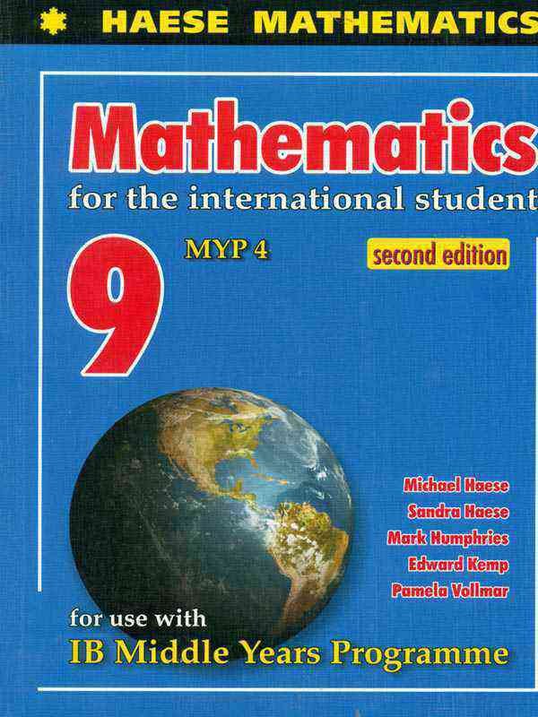 HAESE MATHEMATICS: MATHS FOR THE INTERN STUDENT 9 - Paramount Books