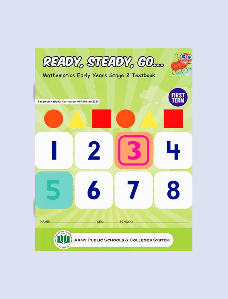 APSACS: READY,STEADY,GO MATH EARLY STAGE 2 TEXTBOOK 1ST TERM - Paramount Books