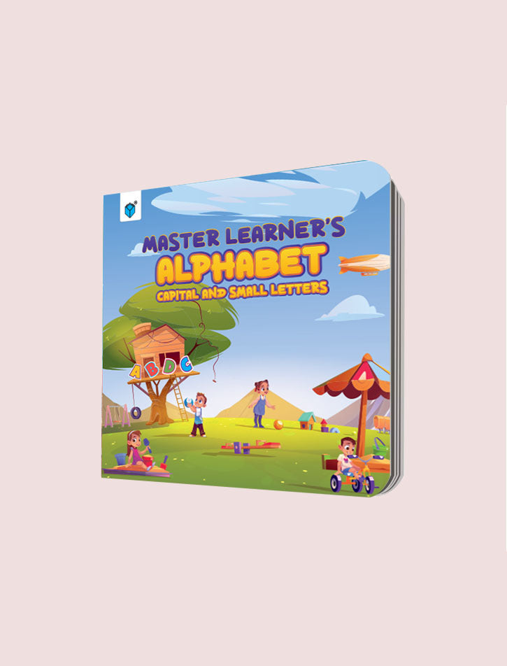 Master Learner’s Alphabet Letters – Capital & Small A-Z - Paramount Books