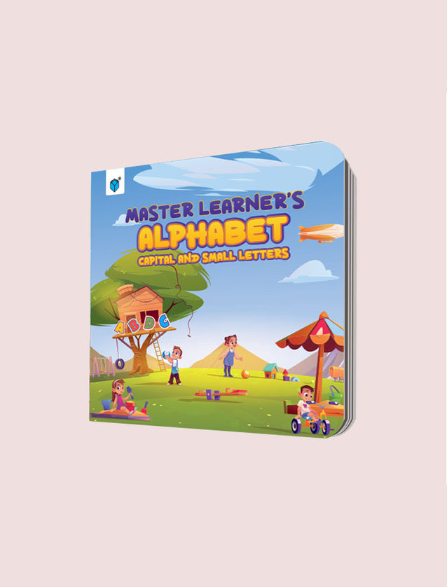 Master Learner’s Alphabet Letters – Capital & Small A-Z - Paramount Books