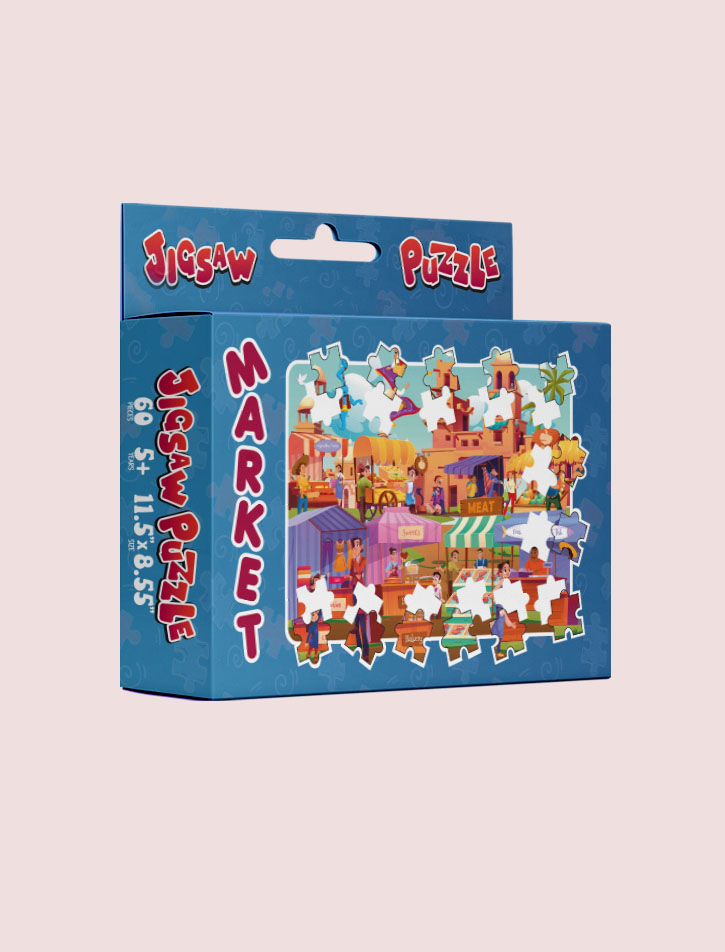 Jigsaw Puzzle - Market - Paramount Books