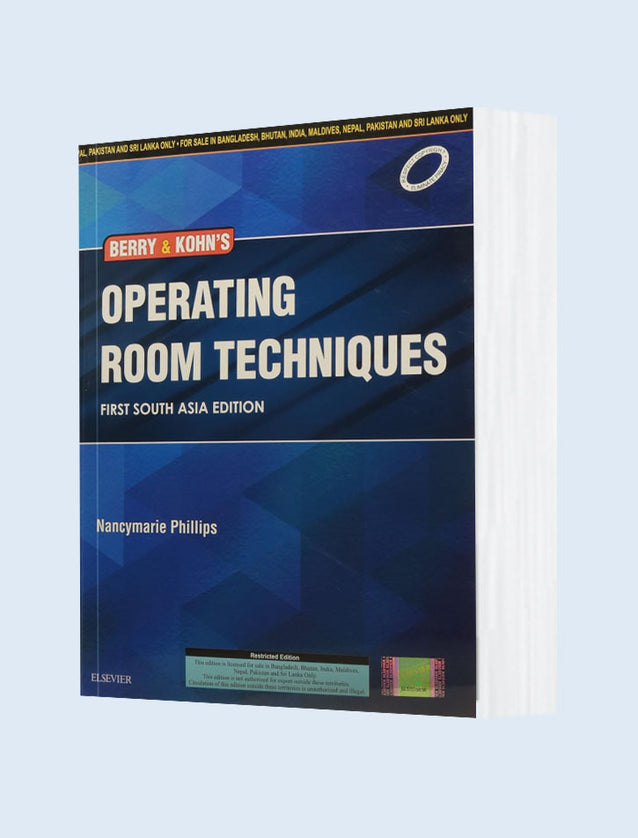 BERRY & KOHN'S OPERATING ROOM TECHNIQUE (FIRST SOUTH ASIA EDITION ...