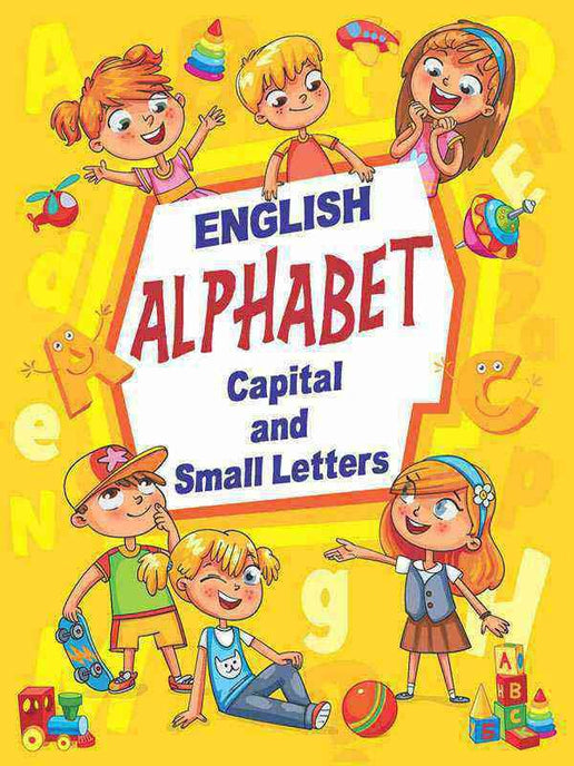 ENGLISH ALPHABETS CAPITAL AND SMALL - Paramount Books