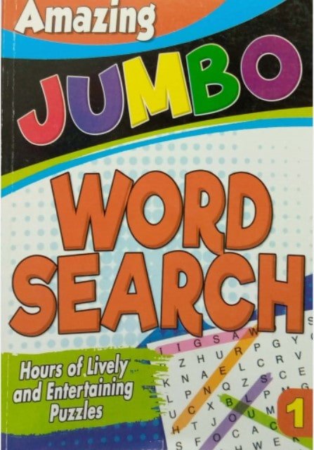 AMAZING JUMBO WORD SEARCH BOOK 1 - Paramount Books