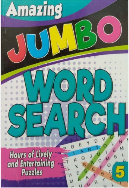 AMAZING JUMBO WORD SEARCH BOOK 5 - Paramount Books