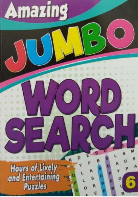 AMAZING JUMBO WORD SEARCH BOOK 6 - Paramount Books