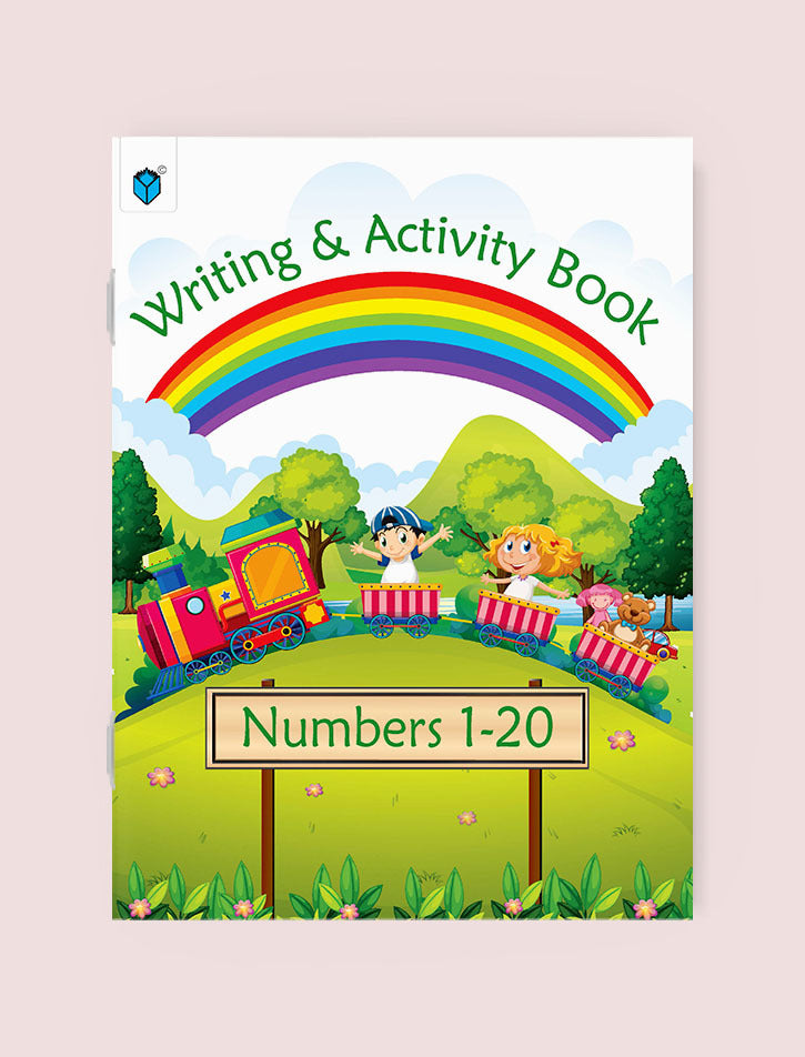 Writing & Activity Book Number 1-20 for Early Learners - Paramount Books