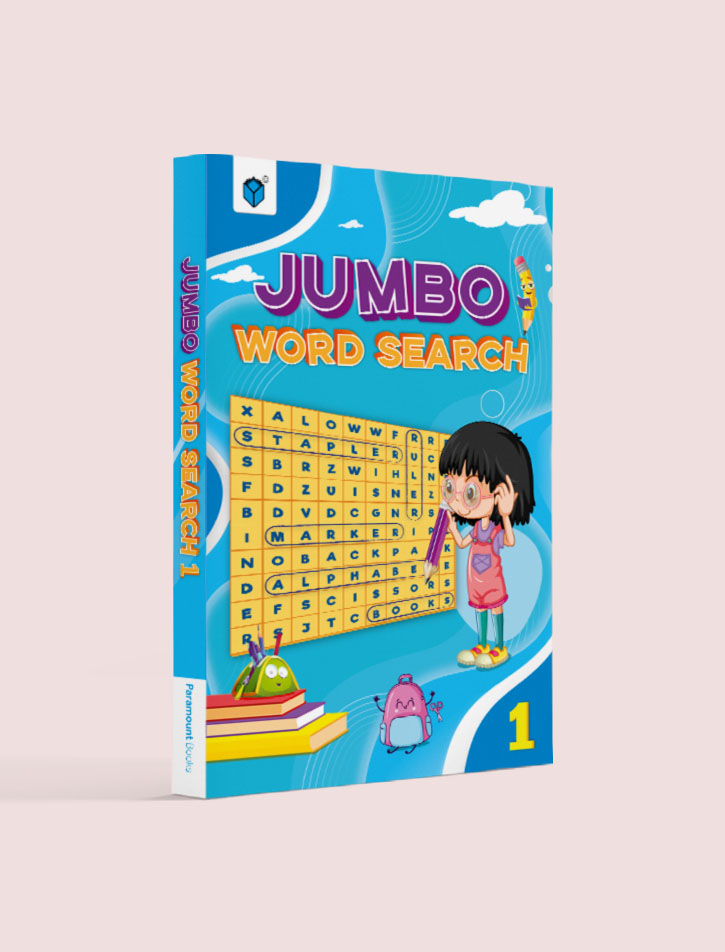 Jumbo Word Search Book - Expand Vocabulary Fun - Paramount Books