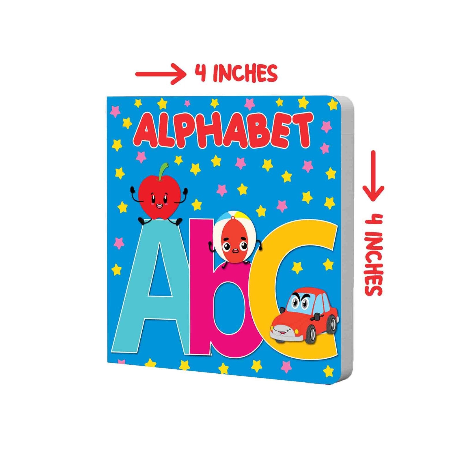 Board Book Alphabet ABC: Fun Learning for Little Hands - Paramount Books