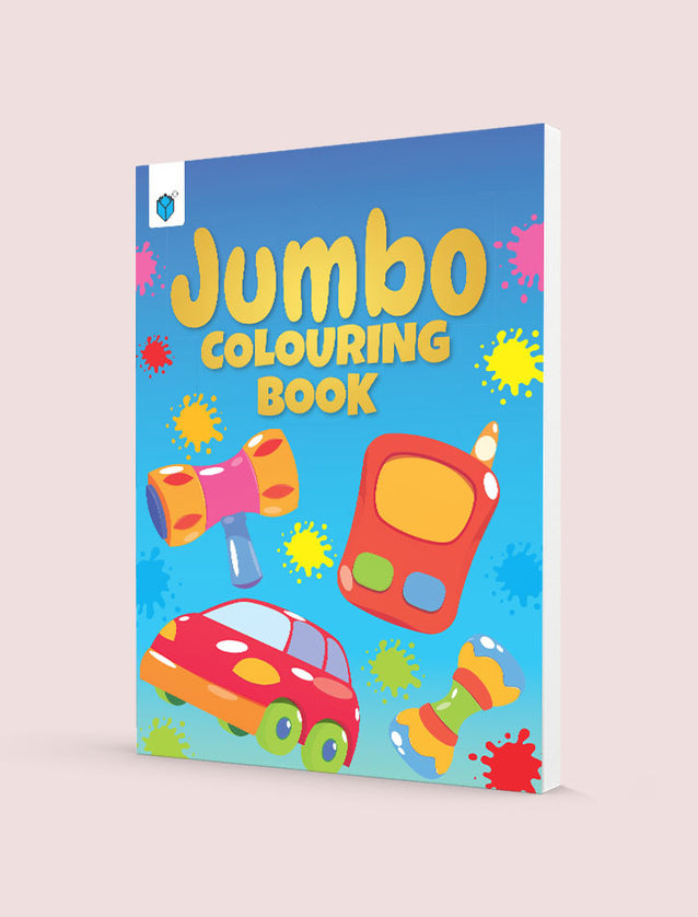 Jumbo Colouring Book for Kids – Fun & Creativity Boost - Paramount Books