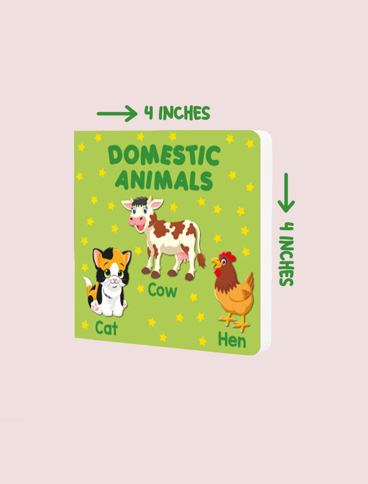 Paramount Domestic Animals Book for Kids Learning
