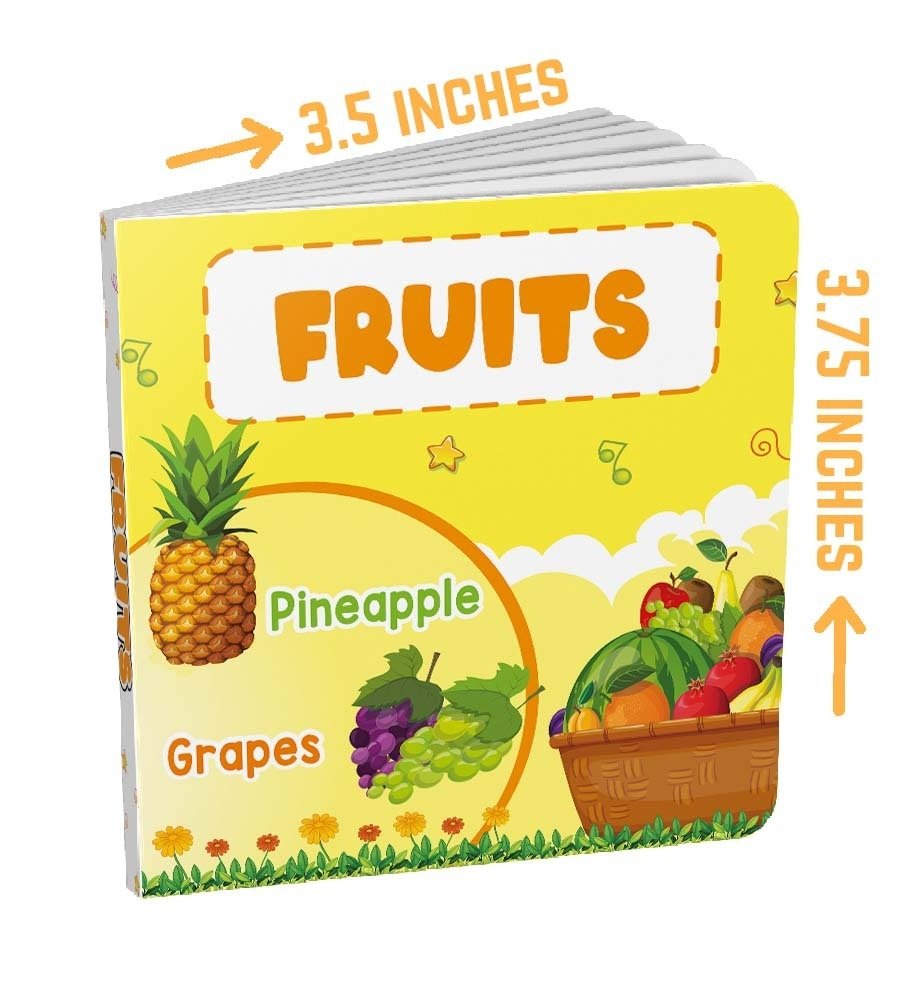 Tiny Board Books Fruits – Learn About Fruits Easily - Paramount Books