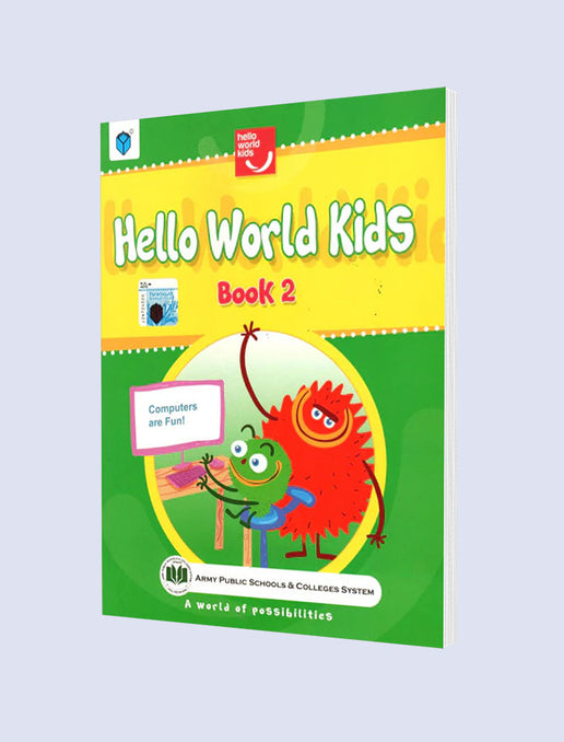 Hello World Kids Book – APSACS Book 2 Coding Fun - Paramount Books