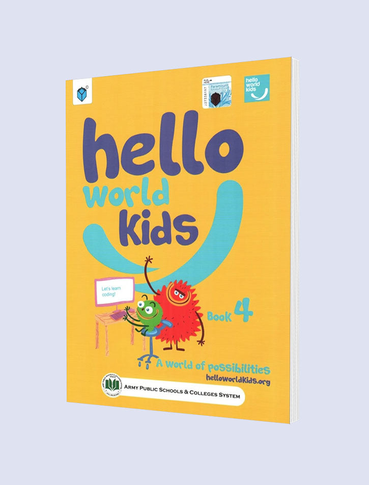 Hello World Kids Book – APSACS Tech Learning - Paramount Books