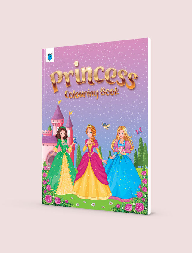 Paramount Princess Colouring Book Magical Art Fun