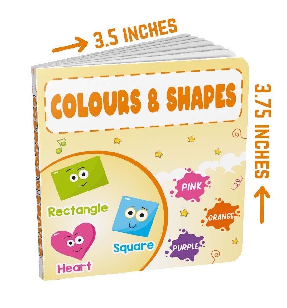 Tiny Board Books Colours & Shapes – Fun Learning for Kids - Paramount Books