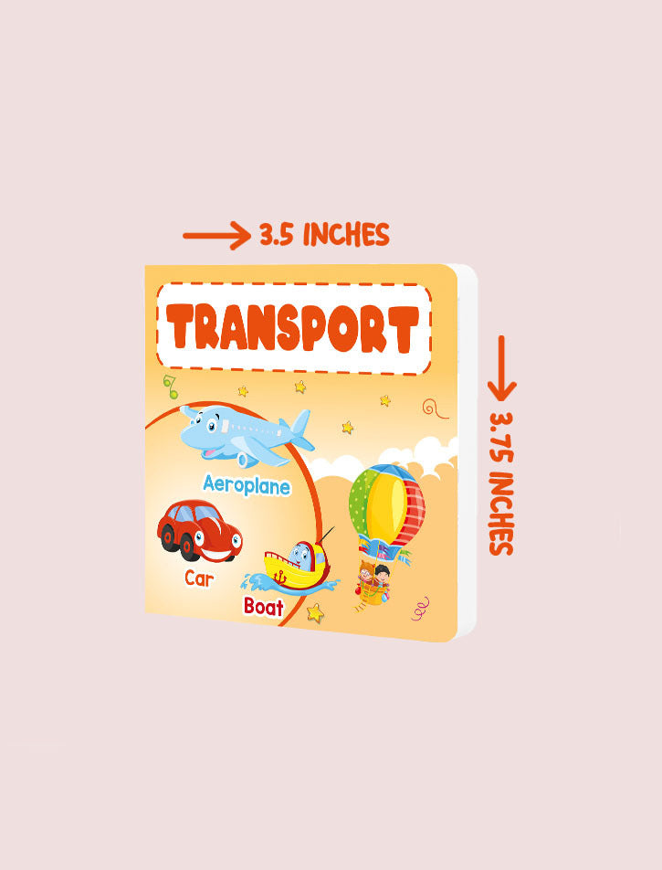 Tiny Board Books Transport – Discover Vehicles for Kids - Paramount Books