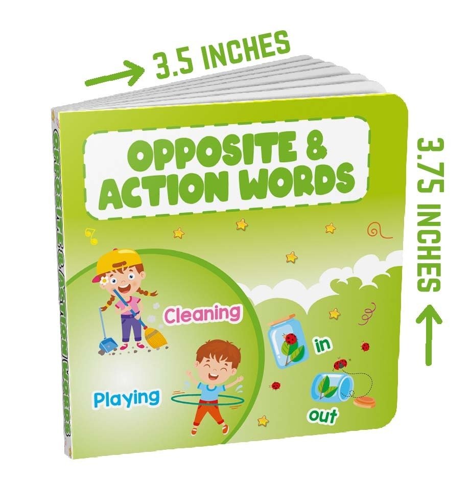 Opposite & Action Words Book – Fun Learning for Kids - Paramount Books