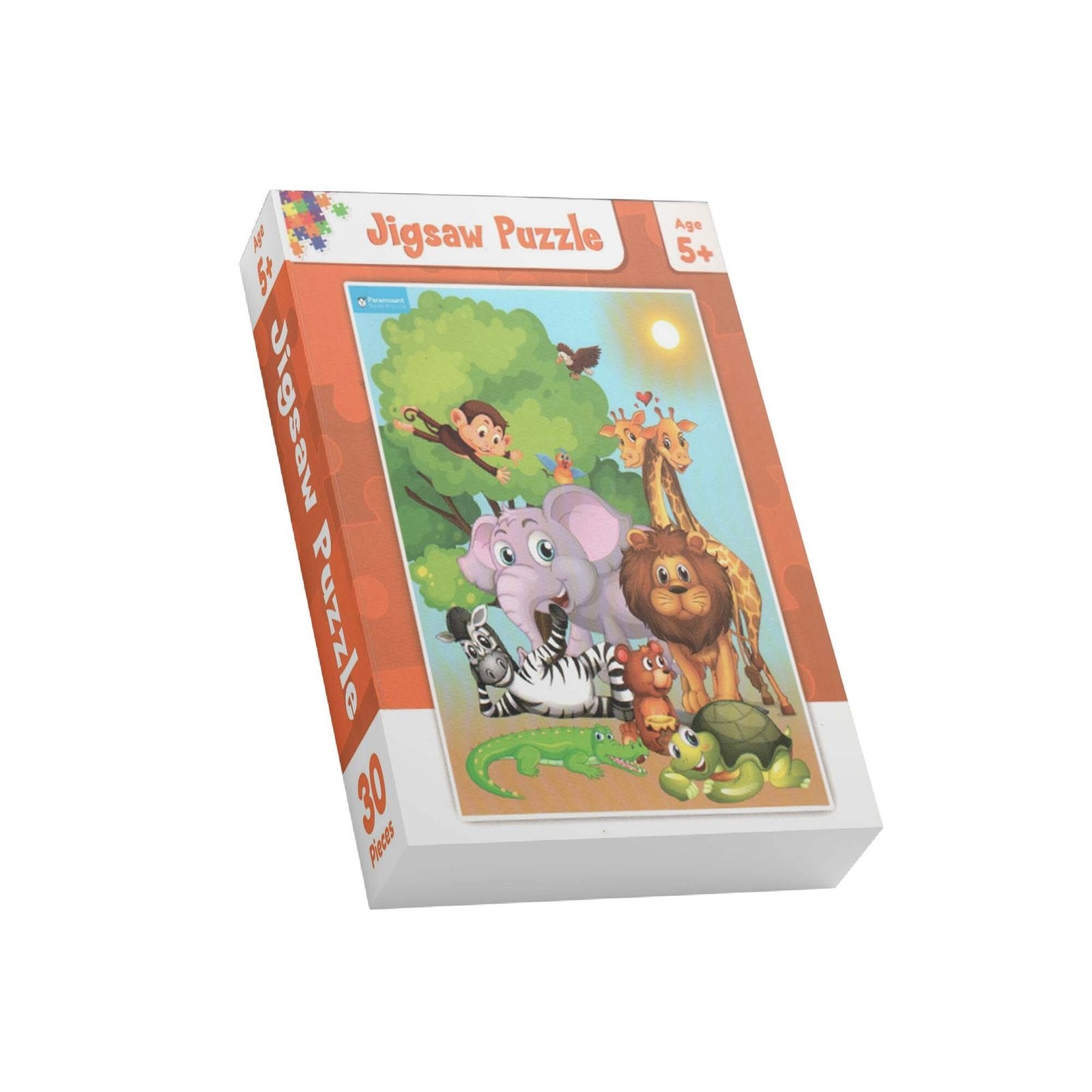 Jigsaw Puzzle Jungle Theme for Kids - Paramount Books