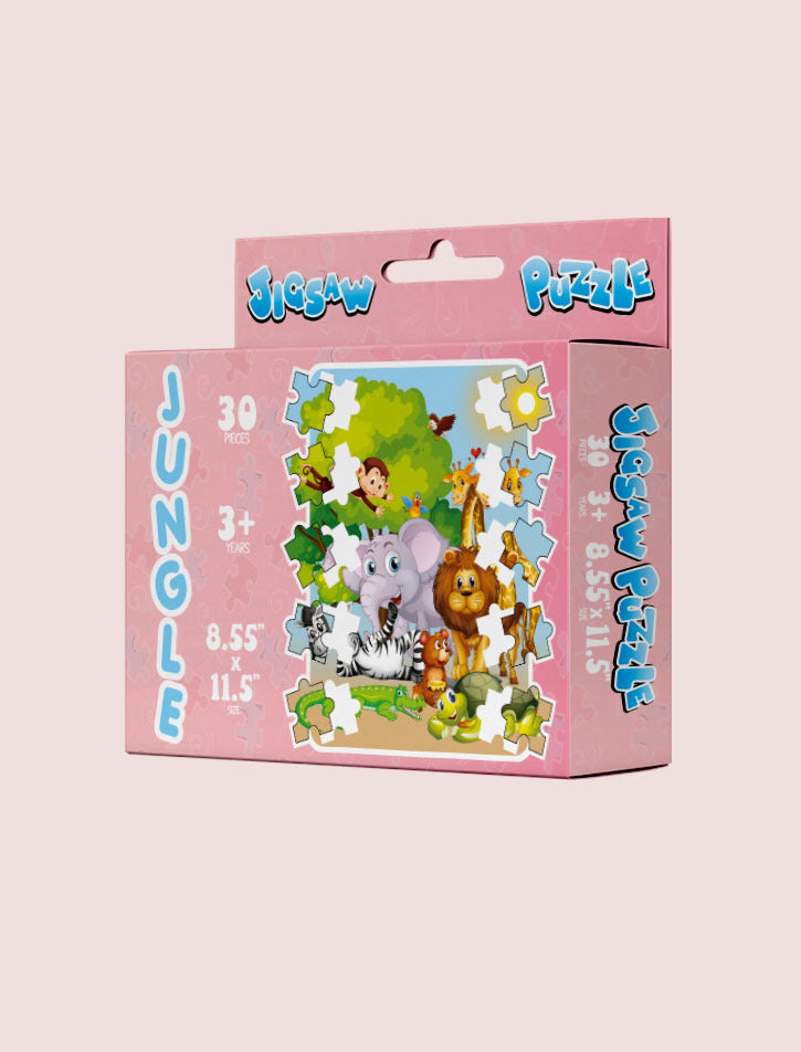 Jigsaw Puzzle Jungle Theme for Kids