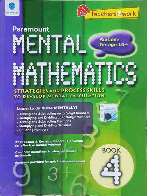 PARAMOUNT MENTAL MATHEMATICS BOOK 4 - Paramount Books
