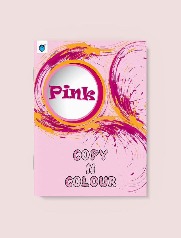 Copy n Colour Pink Book-1: Creative Fun for Kids - Paramount Books