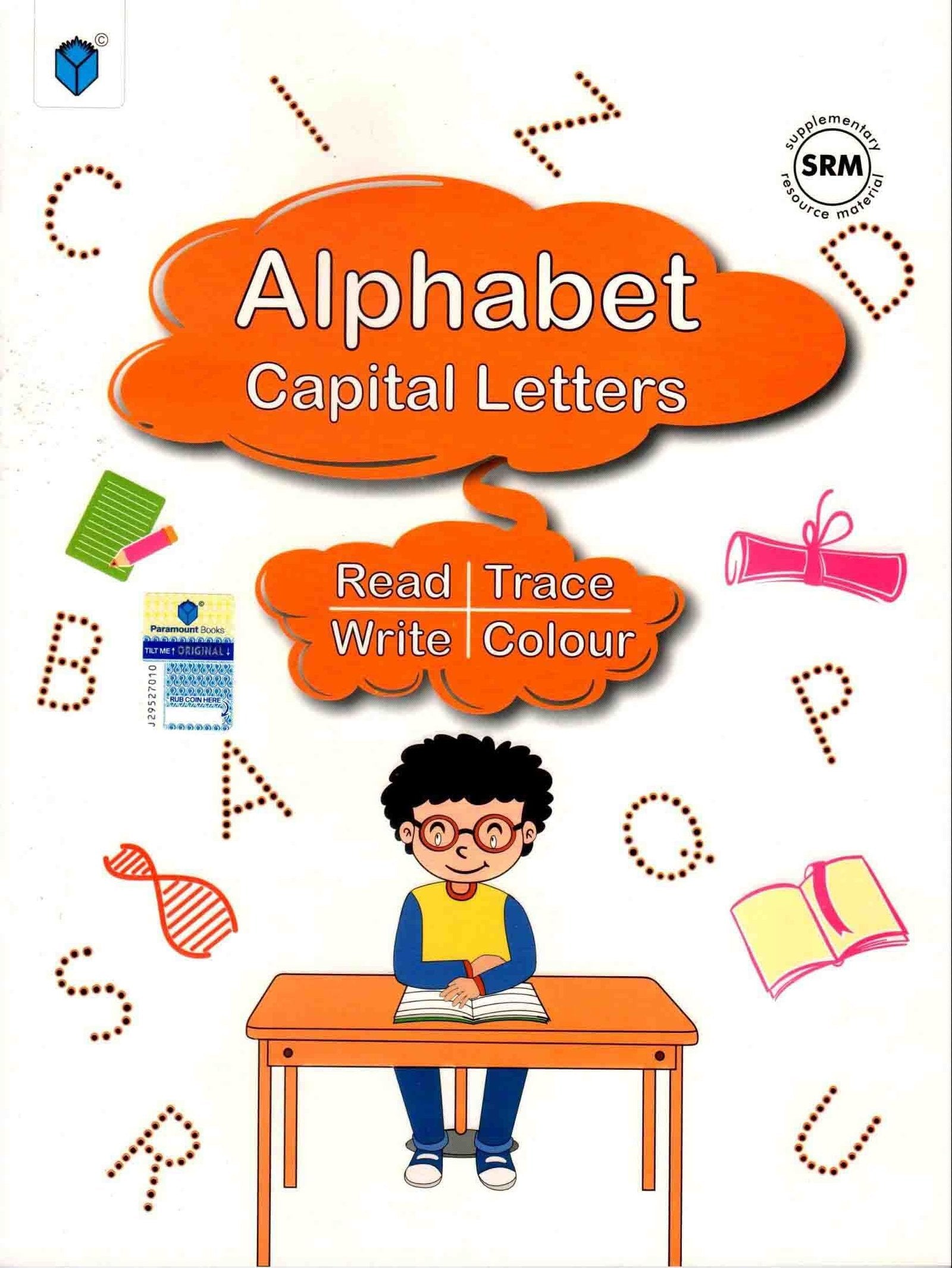 Alphabet Capital Letters - Fun Writing Practice for Kids - Paramount Books