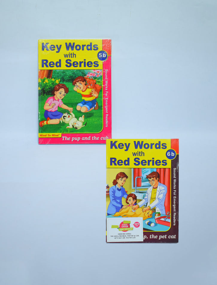KWW RED SERIES: THE JUG 5A/THE PUP 5B/LET'S SAY 6A/KIP, THE CAT 6B (BU