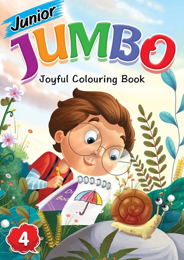 JUNIOR JUMBO JOYFUL COLOURING BOOK 4 - Paramount Books