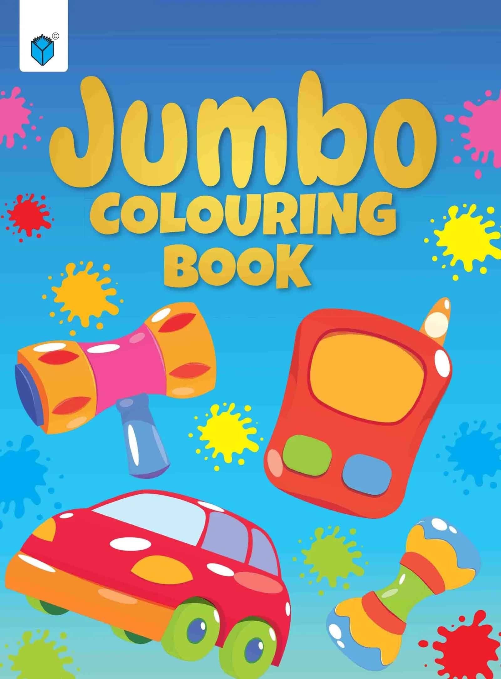 Jumbo Colouring Book for Kids – Fun & Creativity Boost